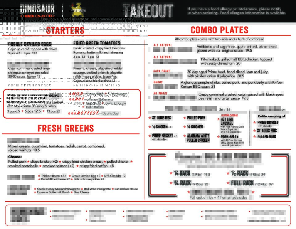 Dinosaur-Bar-B-Que-Brooklyn_Takeout-Menu-01162026 | Dinosaur Bar-B-Que